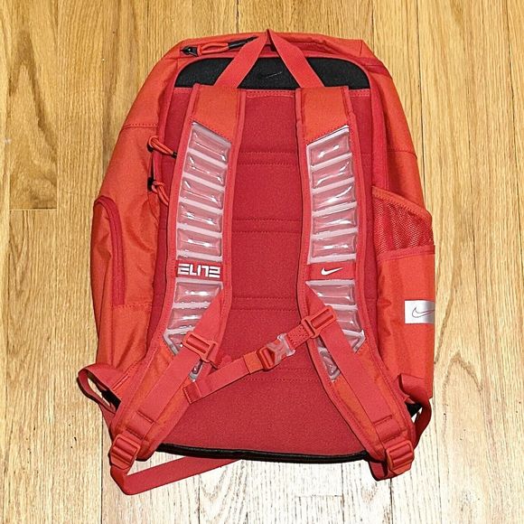 Nike | Bags | Nike Hoops Elite Basketball Os 32l University Red Black Basketball Backpack | Poshmark